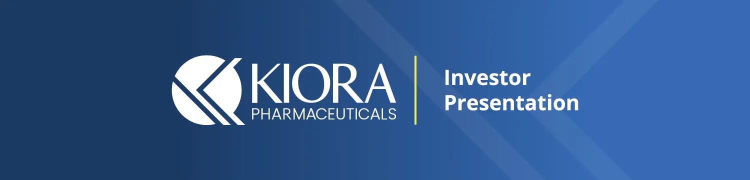 Kiora Pharmaceuticals (NASDAQ: KPRX) Profile on B2i Digital